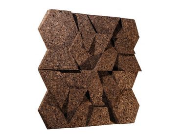 CORKTRIANGLE Cork wall tiles By GENCORK