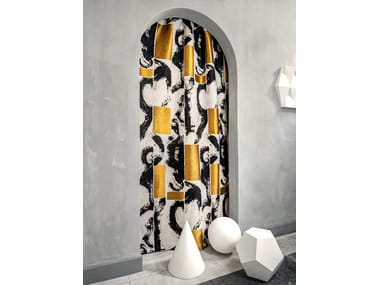 CRAFT CHIC - ALLEGORIA Fabric with graphic pattern for curtains By Élitis