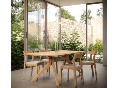 CROSS | Dining table By Case design Matthew Hilton