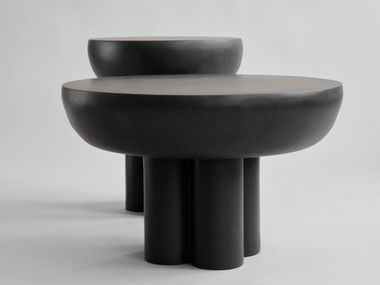 CROWN Round fiber cement coffee table By 101 Copenhagen | design Tommy ...