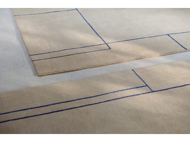 CRUISE AP12 Rectangular rug in wool, viscose and bamboo silk By ...