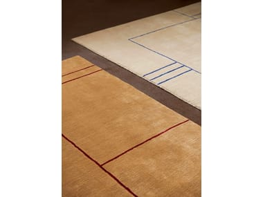 CRUISE AP12 Rectangular rug in wool, viscose and bamboo silk By ...