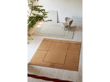 CRUISE AP12 Rectangular rug in wool, viscose and bamboo silk By ...