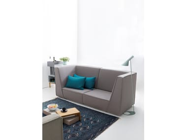 CUBIT Modular 2 seater fabric sofa By Cubit by Mymito
