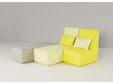 CUBIT Modular 2 seater fabric sofa By Cubit by Mymito
