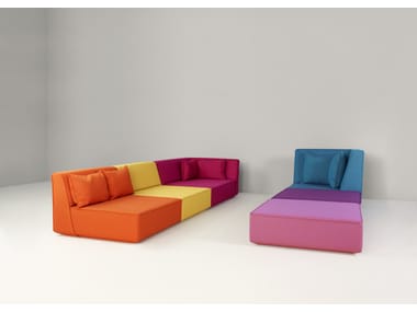 CUBIT Modular 3 seater fabric sofa By Cubit by Mymito