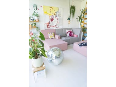 CUBIT Modular 3 seater fabric sofa By Cubit by Mymito