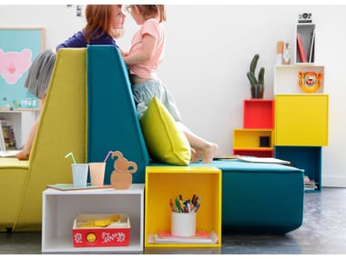 CUBIT Fabric armchair with removable cover By Cubit by Mymito