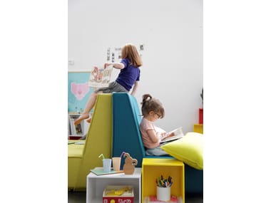 CUBIT Fabric armchair with removable cover By Cubit by Mymito