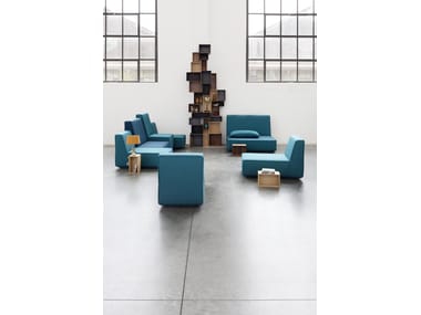 CUBIT Fabric armchair with removable cover By Cubit by Mymito