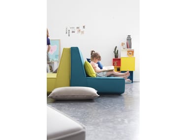 CUBIT Fabric armchair with removable cover By Cubit by Mymito