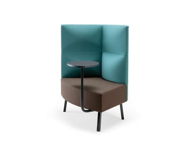 CUMULUS High-back fabric small sofa By Sedes Regia | design Kazuko Okamoto