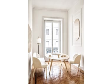 CUPERTINO DINNER table By DOM Edizioni design Domenico Mula