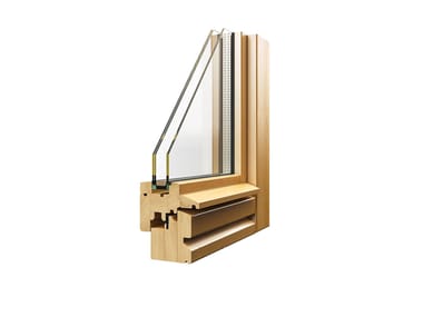 VECCHI TEMPI Laminated wood casement window By Caiframe