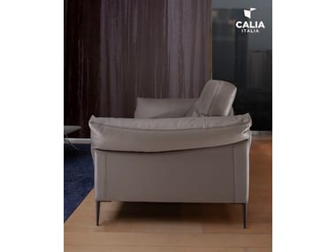 ELISIR 3 seater leather sofa By Calia Italia