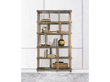 MONDRIAN Open metal bookcase By Casamilano