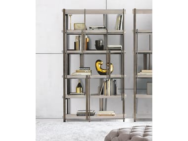 MONDRIAN Open metal bookcase By Casamilano