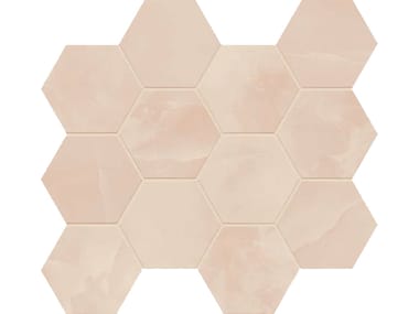 ANIMA FUTURA PINK ONYX Mosaic By Ceramiche Caesar