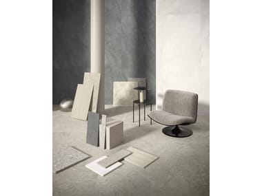 Piastrelle effetto pietra in grés porcellanato PORTRAITS BRERA - Ceramiche Caesar - Edilportale