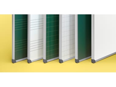 Classic magnetic board Wall-mounted magnetic metal office whiteboard By ...