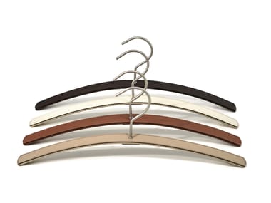 Clothes hanger Calfskin clothes hanger By Pinetti