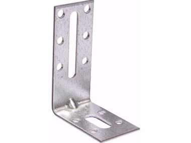 Galvanized steel Anchorage system Corner ribbed fixing plate By Unifix SWG