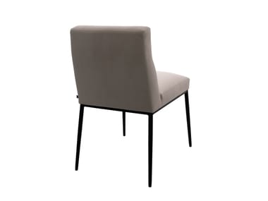 D-FINE Side chair with 4-leg round tube frame conical By KFF | design ...