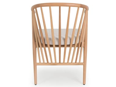 DAISY K Wooden chair with integrated cushion By Sandalyeci