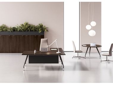 DAKAR Melamine office desk / meeting table By DVO | design Antonio Morello