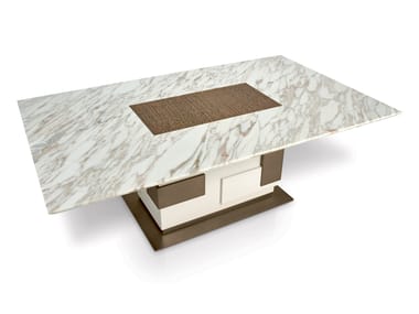 DALTON | Rectangular table Dalton Collection By Sicis design Massimiliano Raggi