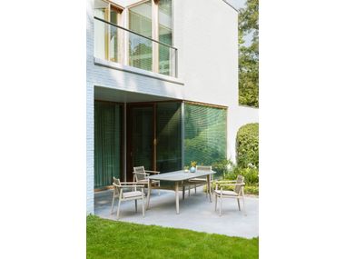 DAVID Rectangular ceramic garden table By Vincent Sheppard
