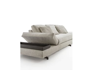 DAVIS FLAT Sectional fabric sofa with removable cover By Frigerio | design Gianfranco Frigerio
