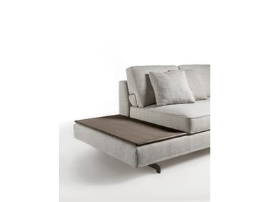DAVIS TOP FLAT 5 seater fabric sofa with removable cover By Frigerio | design Gianfranco Frigerio
