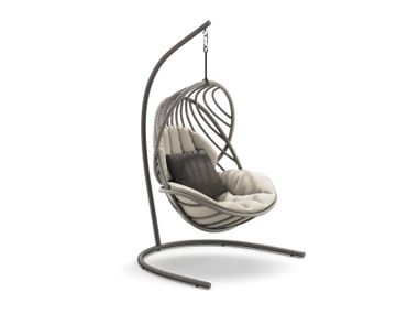 KIDA Hanging lounge chair incl. base By DEDON