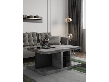DETROIT | Coffee table with storage space Detroit Collection By TemaHome