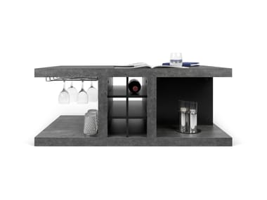 DETROIT | Coffee table with storage space Detroit Collection By TemaHome