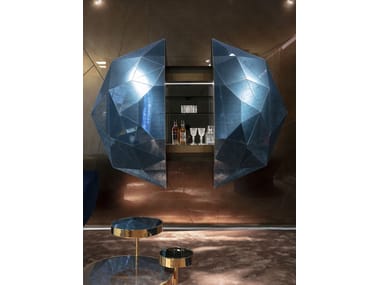 DIAMANTE Bar cabinet with integrated lighting By Sicis | design RADS