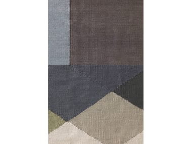 DIAMOND GREEN-GREY Rug By GAN