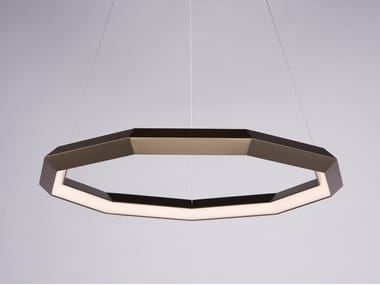 LED direct light pendant lamp with dimmer DIAMOND LUXENNEA By Karice ...