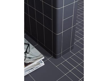 DIN DARK BLUE MATT Glazed stoneware wall/floor tiles By Mutina | design ...