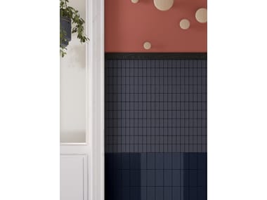 DIN DARK BLUE MATT Glazed stoneware wall/floor tiles By Mutina | design ...