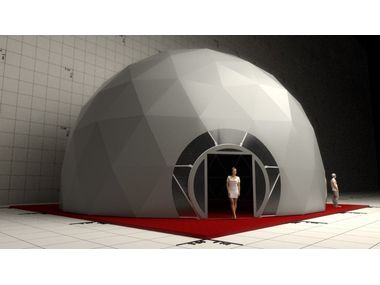 DOME 14 Tensile structure By Kupole