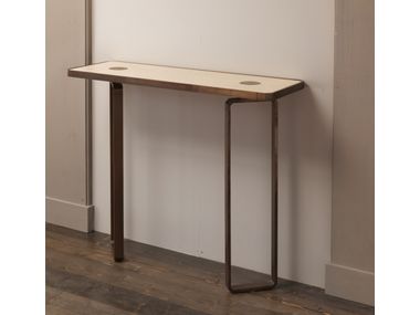 DOMINO Contemporary style rectangular wooden console table By ...