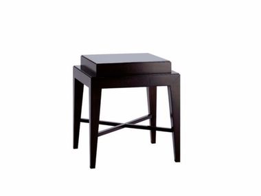 DOWNTOWN | Square coffee table Wooden coffee table By SELVA