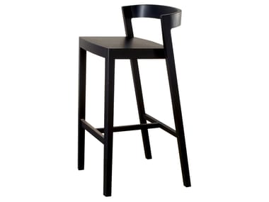 DRIVE High ash stool with back By Bedont | design Lorenz+Kaz