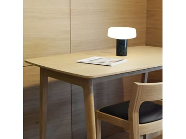 DULWICH Wooden high table By Case | design Matthew Hilton