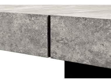 DUSK | Cement table Square cement dining table By TemaHome