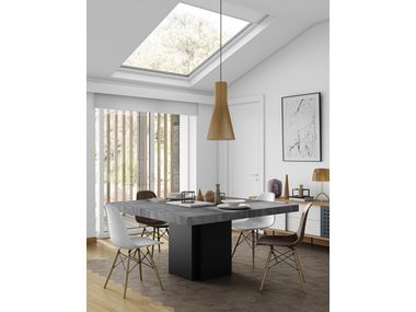DUSK | Cement table Square cement dining table By TemaHome