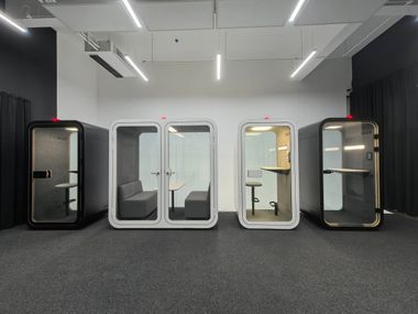 DANCOO DAWN 2D Office booth with built-in lights By Dancoo