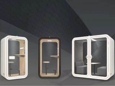 DANCOO DAWN 2D Office booth with built-in lights By Dancoo
